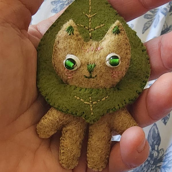 Ferdinand the Felt Cat PDF Sewing Pattern | Beginner Friendly | Digital ...