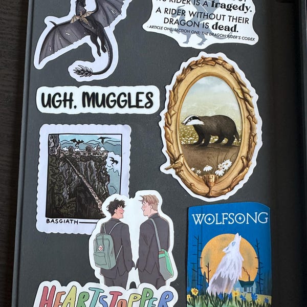 Fourth Wing Sticker, Dragons, Booktok Sticker, Violence, Xaden - Etsy