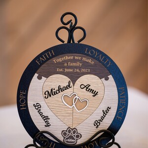 Blended Family Wedding Ceremony Idea Unity Puzzle - Etsy