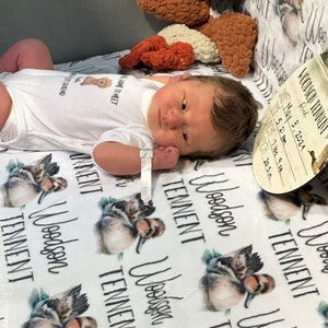 Chicken Baby Birth Stat Sign Farm Newborn Baby Boy Announcement Sign ...