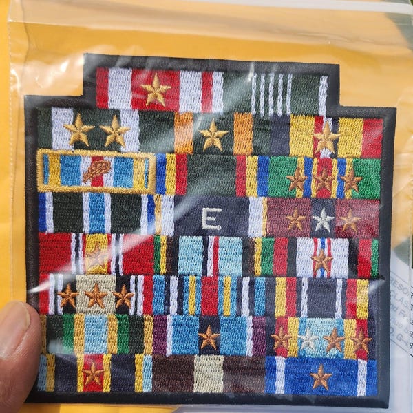 Medal Ribbons Patch | Turn Your Military Medal Ribbons Into an ...