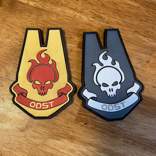 ODST PVC/3D Printed Patch - Etsy