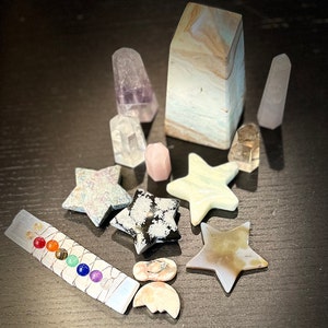 Solar System Crystal Box / Healing Crystals / Polish Gemstones ...
