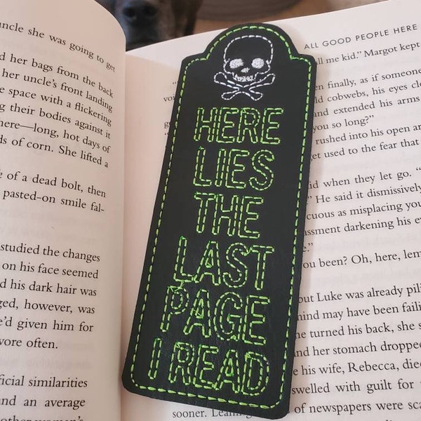 Horror Fan, Bookmark, Spot Holder, Trick or Treat, Scary Novel Fan ...