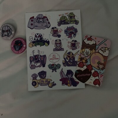 TF MTMTE TFA Starscream Sticker Sheets - Etsy