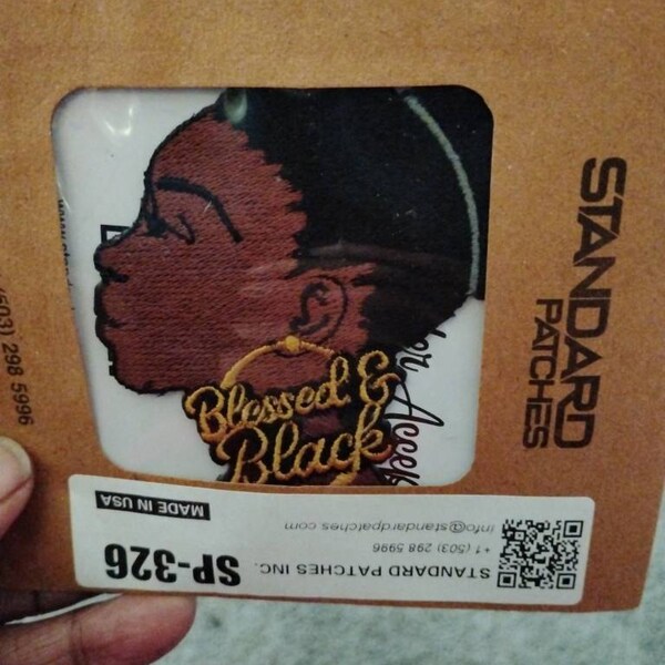 1-pcs Black Betty Boop Embroidery Patch - Iconic Iron-on Embroidered Patches for Retro Chic ...