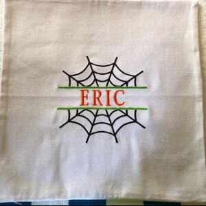 Split Spider Web Embroidery Design. Spider Web Embroidery - Etsy