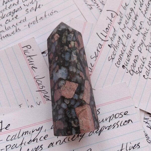 RARE Rhodochrosite Point Aka Inca Rose Stone/raspberry Spar; Crystal ...