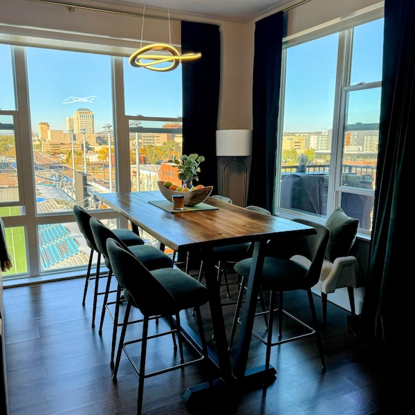 The Haven Full-frame Table Base - H-shaped Leg - Dining, Counter and ...