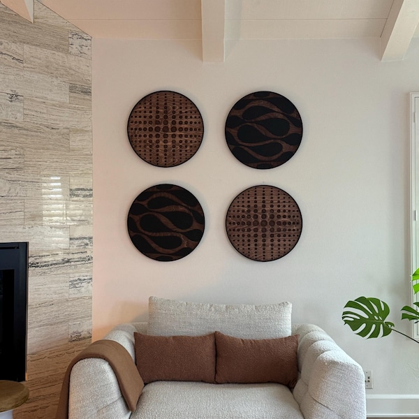 Karma Wall Decor, Modern Wood Wall Art, Rustic Wood Wall Art, Wood Wall ...