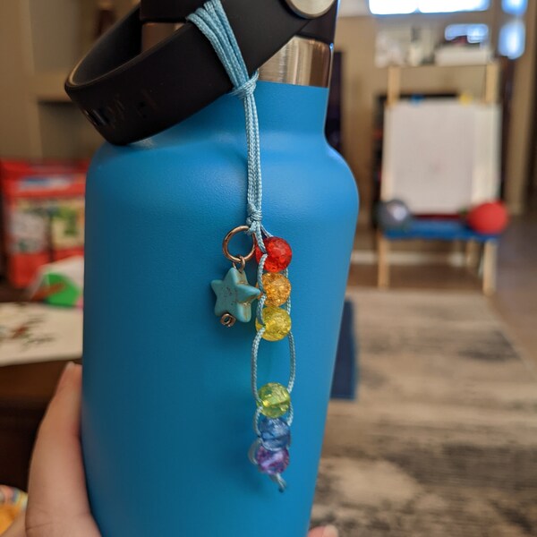 Heart Water Bottle Counter / Water Refill Tracker Beads / Water Tracker ...