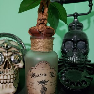 Mandrake Root Herbology Magic Potion Glass Bottle Inspired - Etsy UK