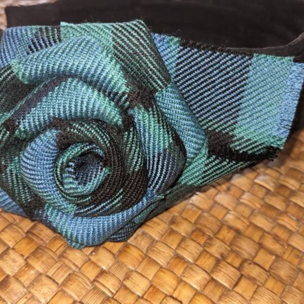 Love of Scotland Tartan Stem Rose - Etsy