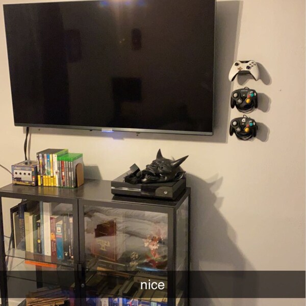Gamecube Controller Wall Mount - Etsy