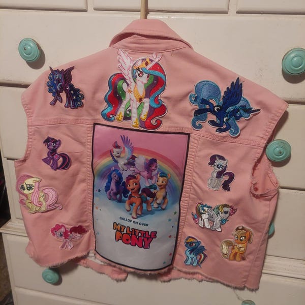 Little Pony Inspired Embroidered Iron on Patches - Etsy