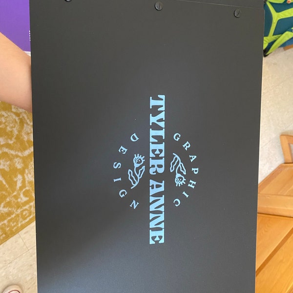 11x17 LANDSCAPE Matte Black Portfolio - Acrylic Portfolio Landscape ...