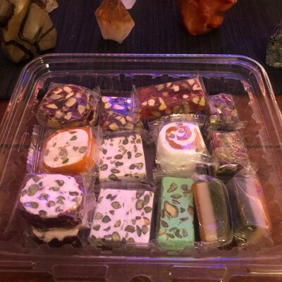 Kaak or Kaake' Sesame Flat Bread kaa3k, Baked to Order, Picon Cheese ...