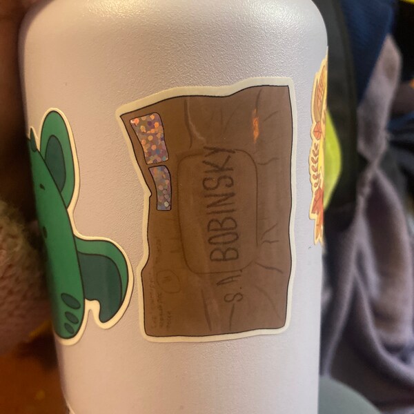 Coraline Mr. Bobinskys Cheese Mail Sticker - Etsy