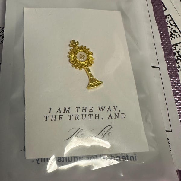 Catholic Themed Lapel Pins Brooch- St. Jude - Monstrance - Vatican ...