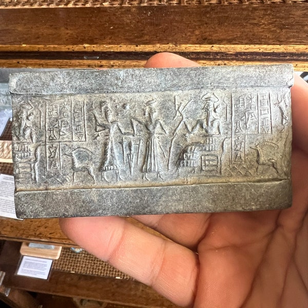Sumerian Cylinder Seal Impression Replica - VA 243 - Constellation of ...