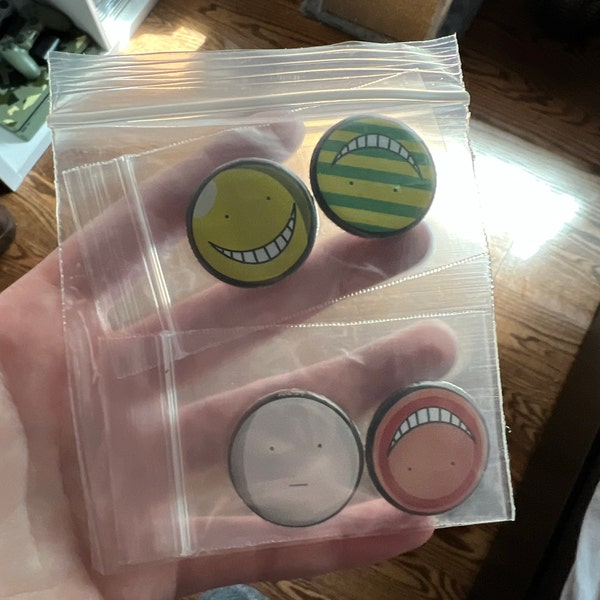 Korosensei Assassination Classroom Pinback Button Pins - Etsy