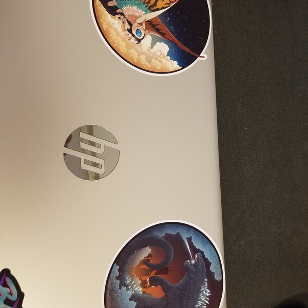 Godzilla King of Monsters 5 Inch Vinyl Sticker & Kaiju Collectable Card ...