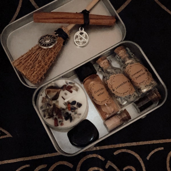 Protection Travel Altar | Shielding Ritual Kit | Witchcraft Kit ...