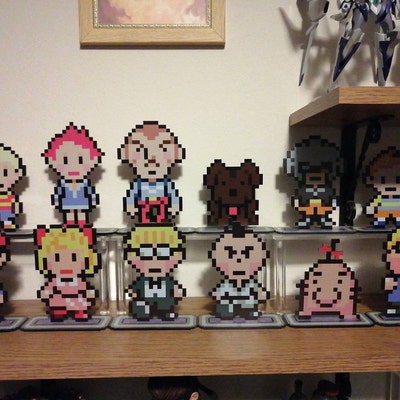 Mother 3 Sprites Game Boy Advance Video Game Inspired - Etsy