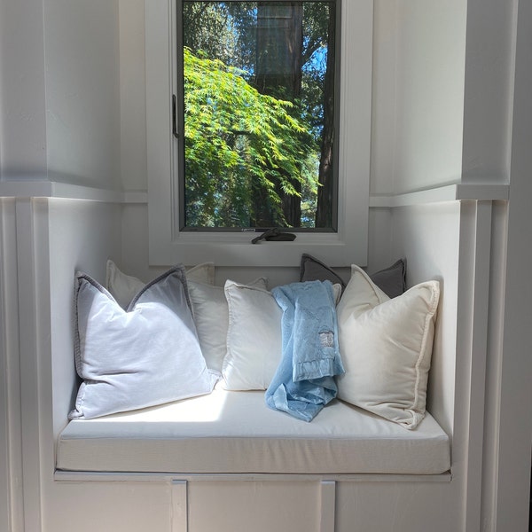 Trapezoid Bay Window Seat Cushion - Etsy