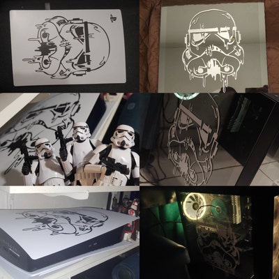 Storm Trooper Decal /vinyl Decal/kids Room/ Yeti Decal/ Glass - Etsy