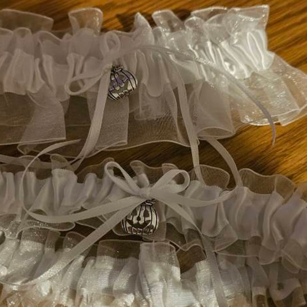 Cowboy Boot Silver and Navy Blue Wedding Garter or Set - Something Blue ...