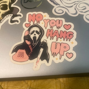 Repeating Heart Sticker, 90s Cartoon Sticker, Y2K Nostalgia, Pink and ...