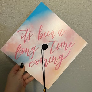 AKA Graduation Cap PRINTED Grad Cap Design Alpha Kappa Alpha Graduation ...