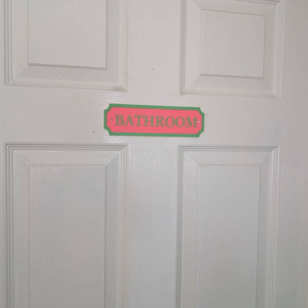 Personalised Name Sign - Door Sign - Name Sign - Any Colour - Any Name ...
