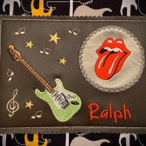 Electric Guitar Embroidery Design, Guitar Machine Embroidery Design 8 ...