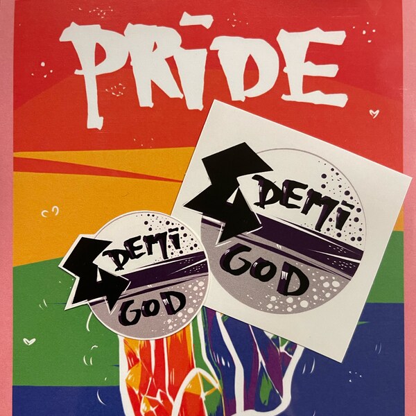 LGBTQ PRIDE PUNS Stickers [vinyl + Glossy Paper] | Asexual Aromantic ...