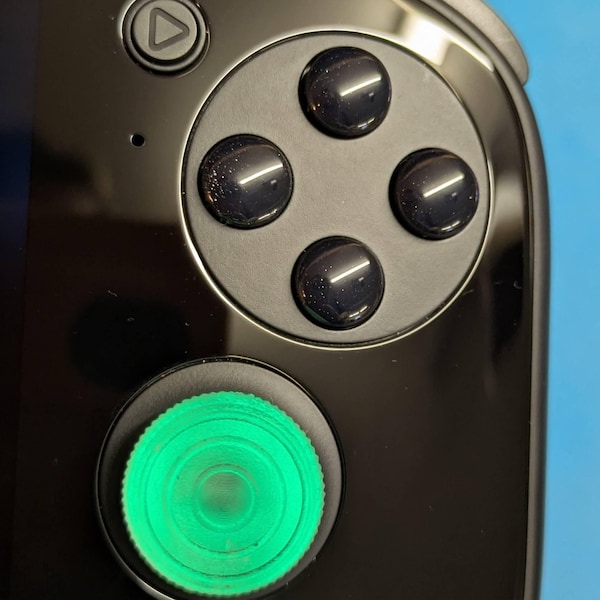 Steam Deck Replacement Buttons Matte Black Snes Style Custom DIY ABXY ...