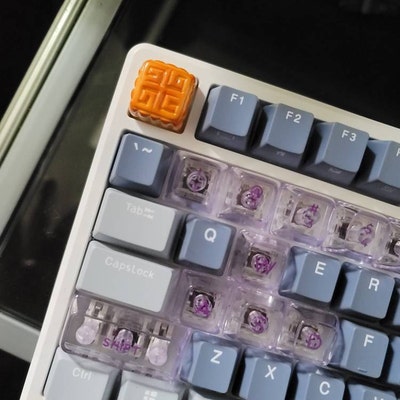 Tiger Head Ukiyoe Style White Tiger Artisan Keycap Key Cap for ...