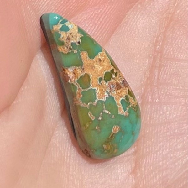Royston Turquoise Royal Blue Mine Natural Gem Cab High Grade Cabochon 6 ...