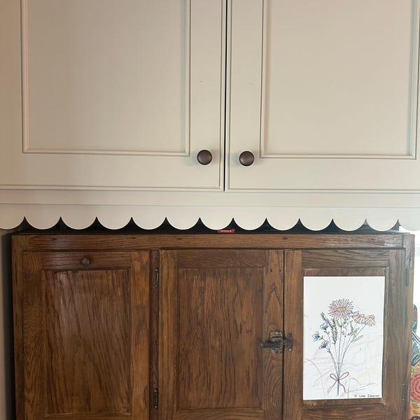 Wood Scallop Trim , MDF Scallop Pattern, Scallop Molding - Etsy
