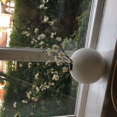 110cm Tall Artificial Tree Branch With Leaves, Faux Plant, Faux ...