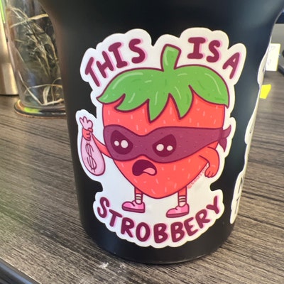 This is a Strobbery, Strawberry Robber, Funny Strawberry Pun ...