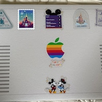 Magic Disney World Road Sign Transparent Laptop Sticker/ Mickey Disney ...