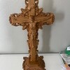 Small Cross Wooden Cross Carved Wooden Cross Crucifix - Etsy