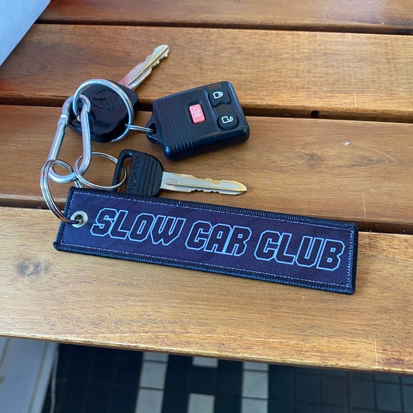 Slow Car Club Holographic Sticker - Etsy