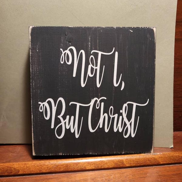 Small Bible Verse Signs, Wood Scripture Signs, Religious Plaques ...