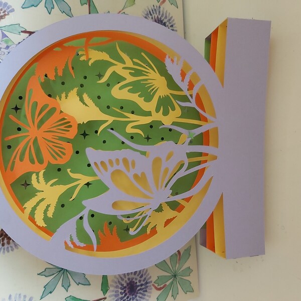 Butterfly Pop up Svg Template, Butterfly Circle Pop up Svg for Cricut ...