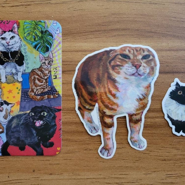 Raining Cats 12x20" Print, Internet Cats, Smudge, Lil Bub, Grumpy Cat ...