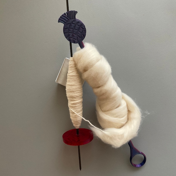 3D Printed Unicorn Ring Distaff - Etsy Canada