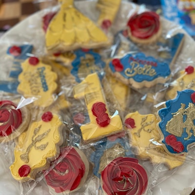 Beauty and the Beast Inspired Cookies - Etsy